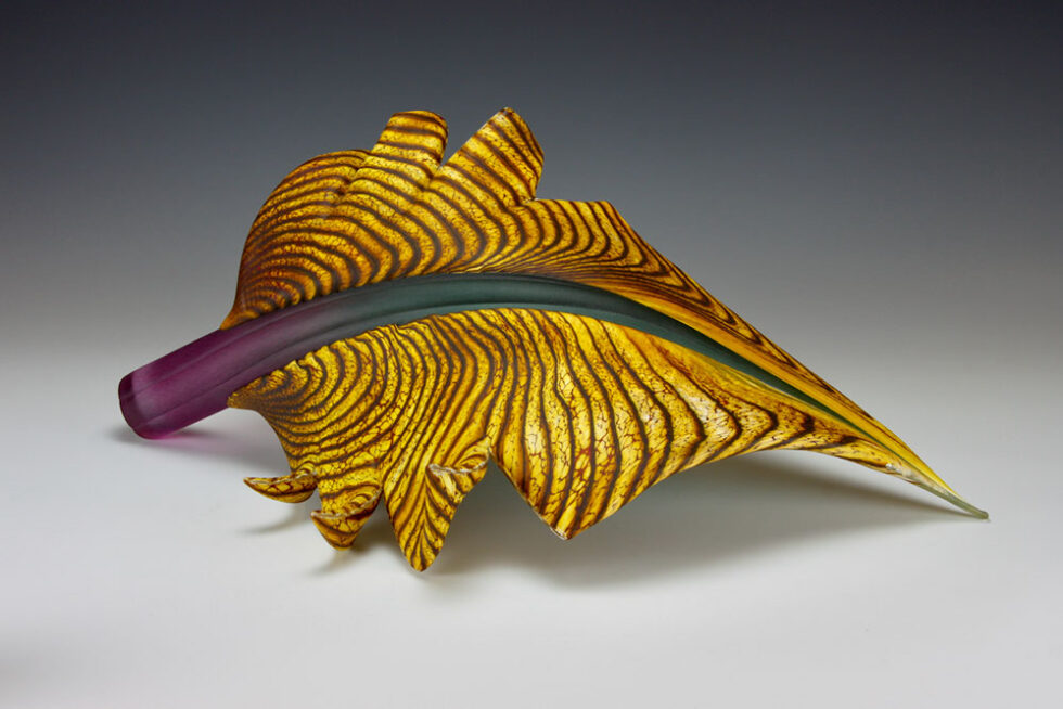 Art Glass Sculpture - Gartner Blade Glass